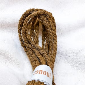 Coconut Rope Natural Jute Twine – Eco-friendly DIY Craft Rope for Home ...