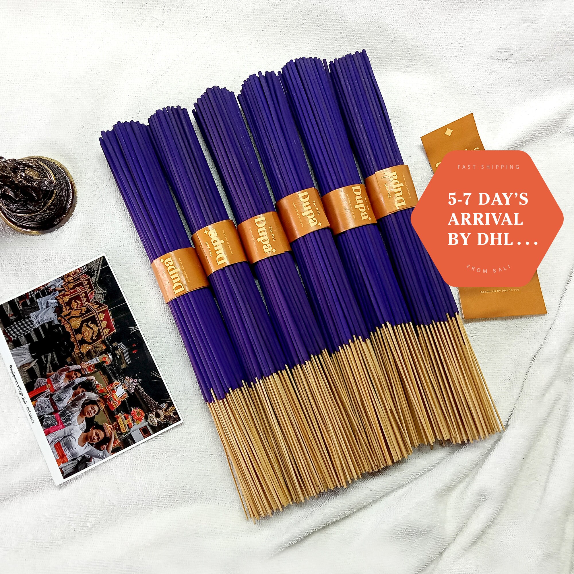 Purple Premium Quality Unscented Incense Sticks, A Blank, Raw and ...