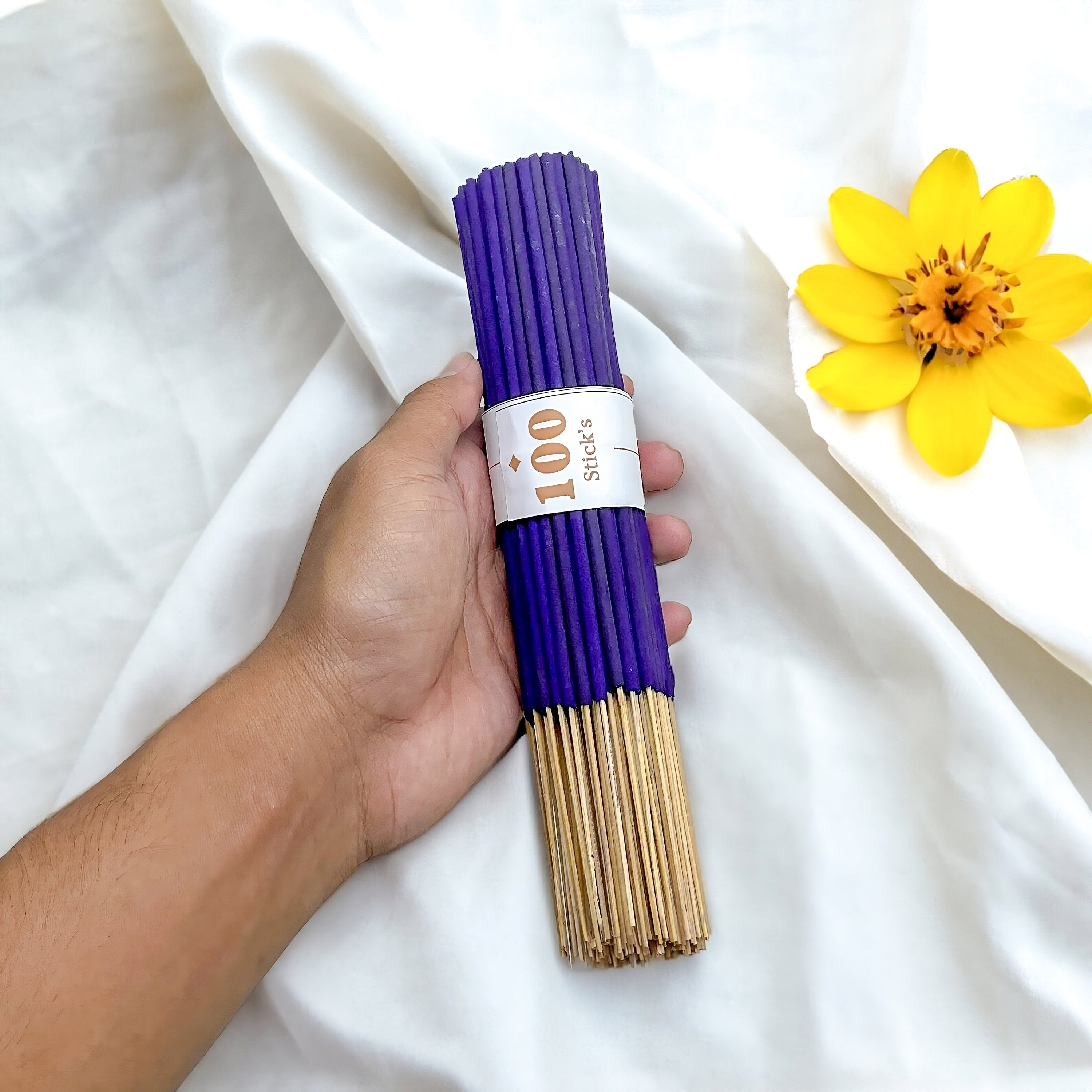 Purple Premium Quality Unscented Incense Sticks, A Blank, Raw and ...
