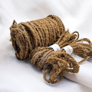 Coconut Rope Natural Jute Twine – Eco-friendly DIY Craft Rope for Home ...