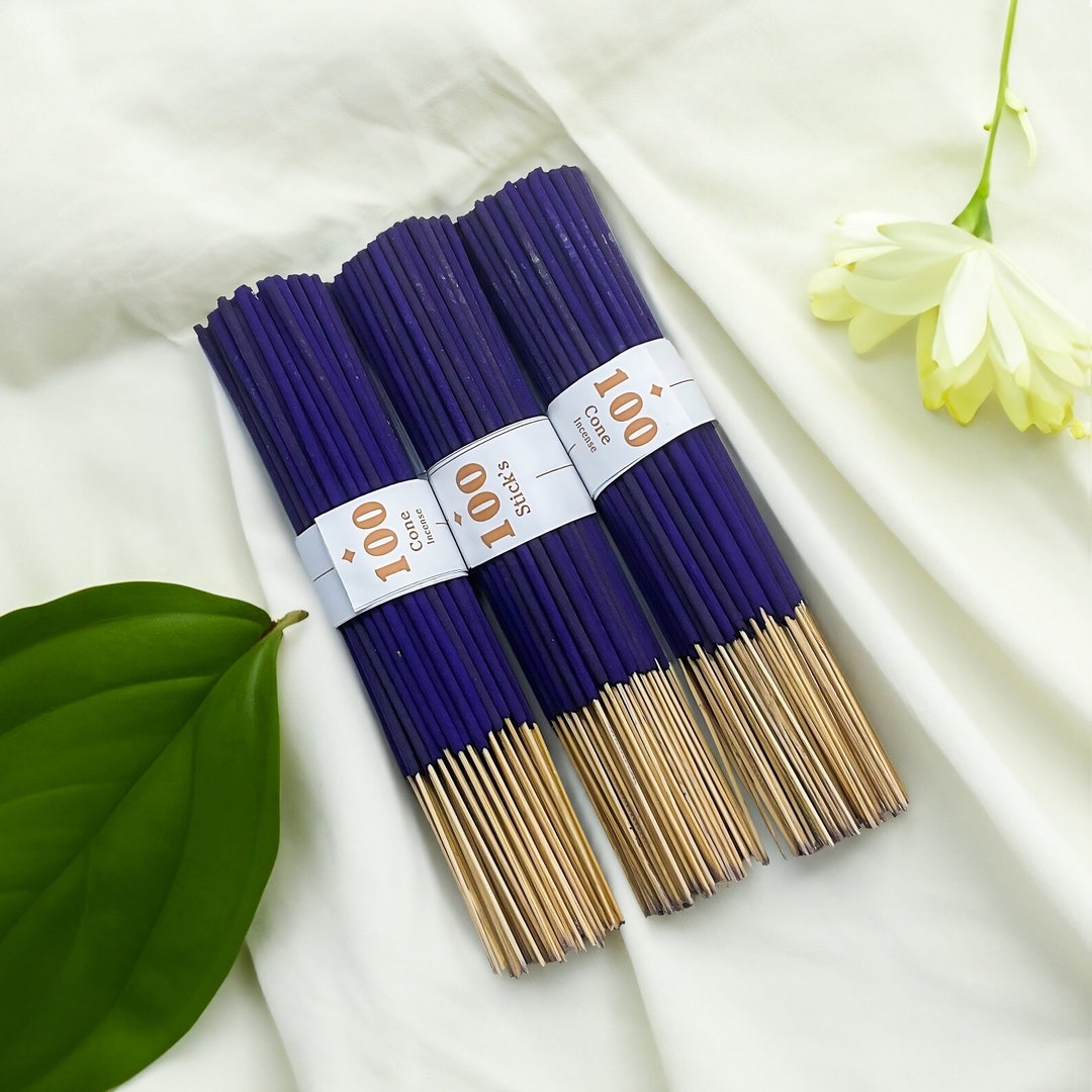 Purple Premium Quality Unscented Incense Sticks, A Blank, Raw and ...