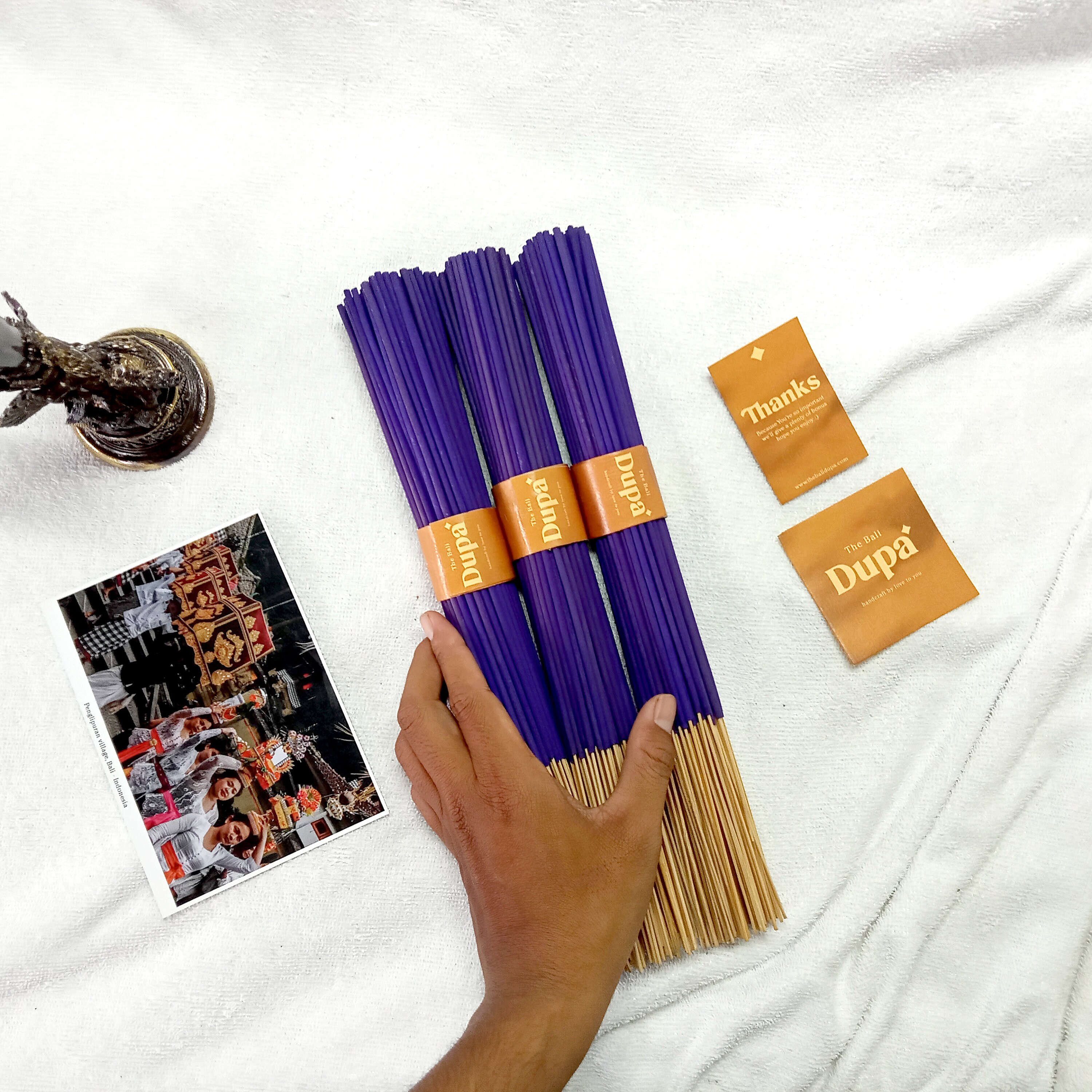 Purple Premium Quality Unscented Incense Sticks, A Blank, Raw and ...