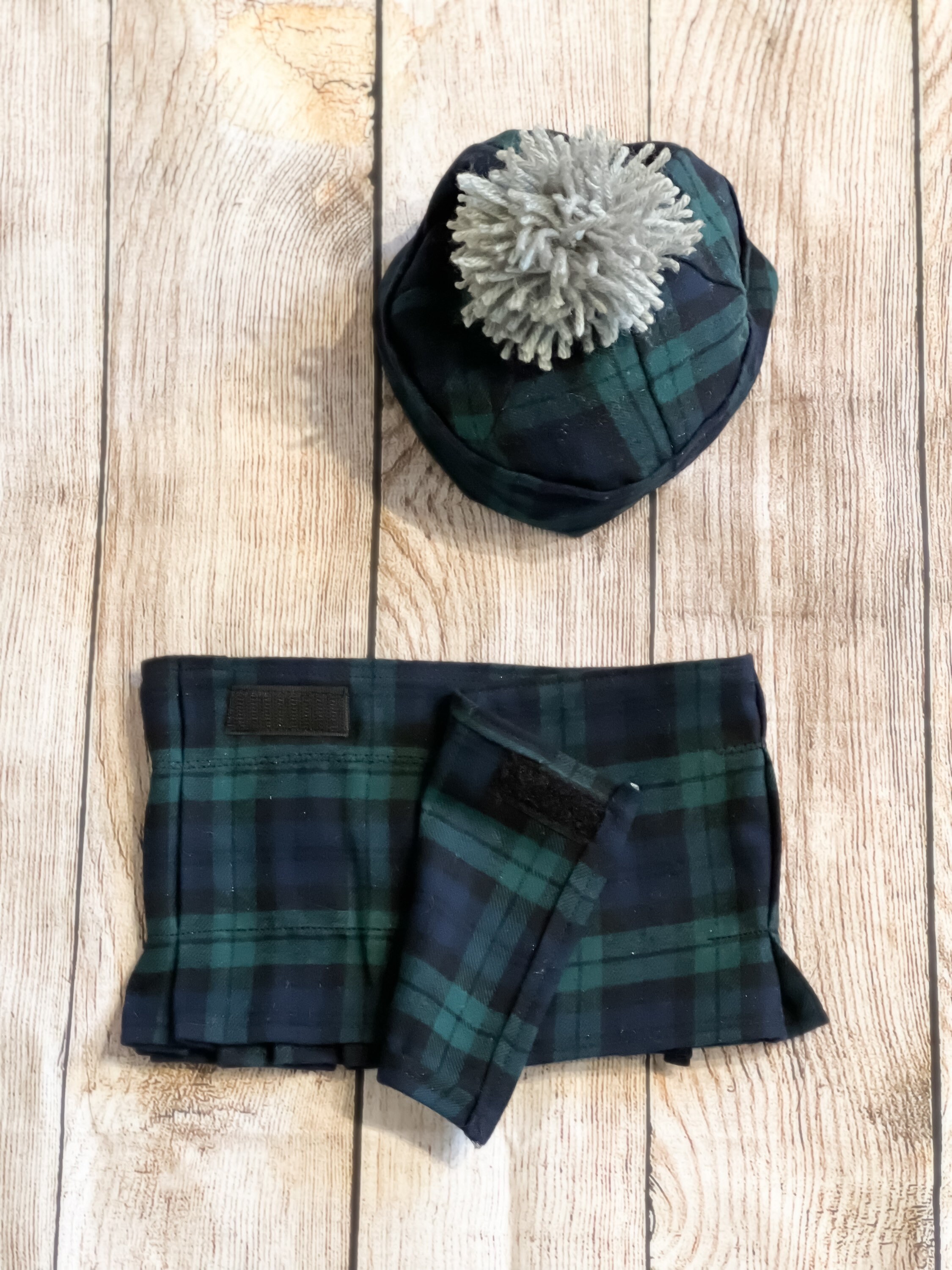 Black Watch Tartan Baby Kilt Set - Etsy