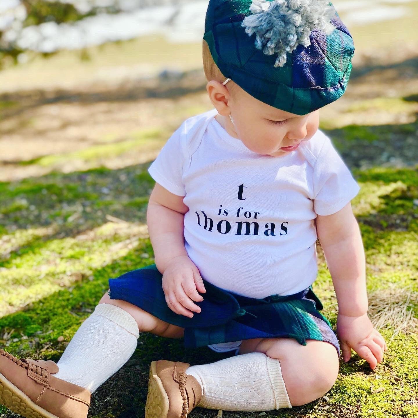 Black Watch Tartan Baby Kilt Set - Etsy