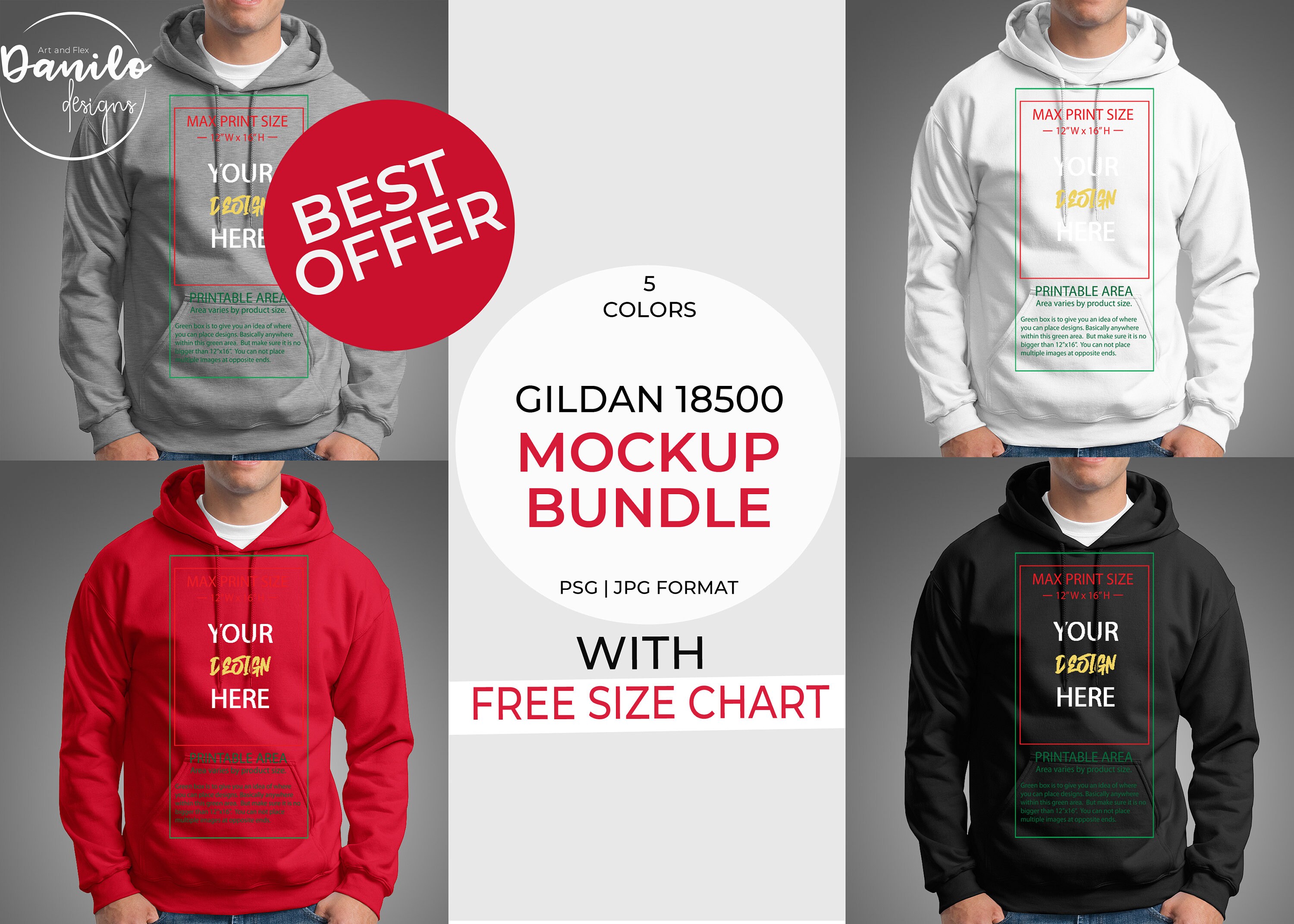 Gildan 18500 Mockup Bundle Of 5 Gildan 18500 Unisex Hoodie Etsy gildan-18500-mockup-bundle-of-5-gildan-18500-unisex-hoodie-etsy