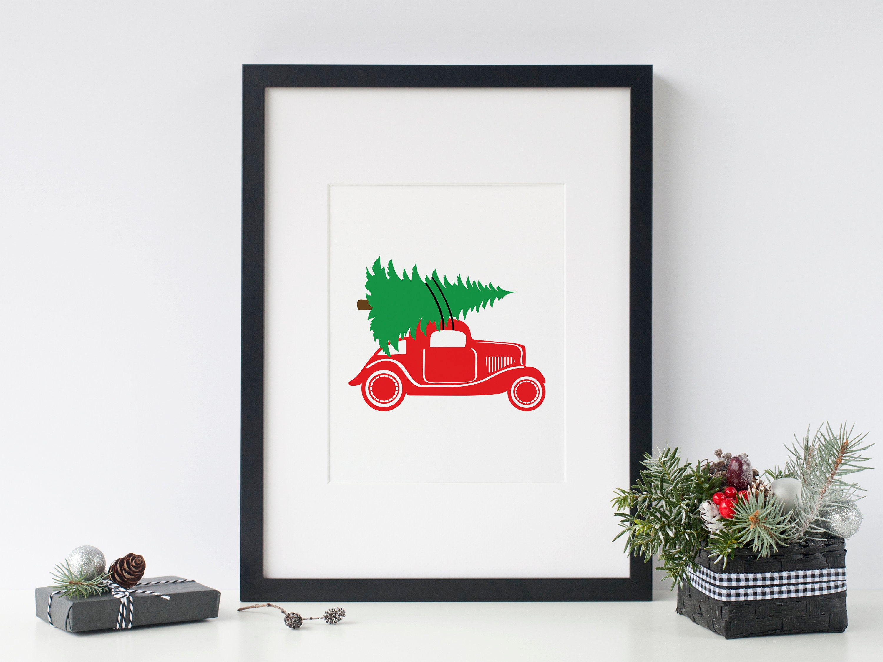 Christmas Scandinavian Mockup Framesbundle Mockuppsd - Etsy