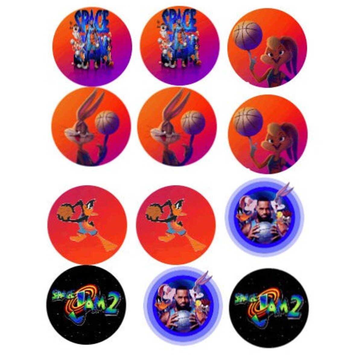 Edible Images Space Jam 2 - Etsy