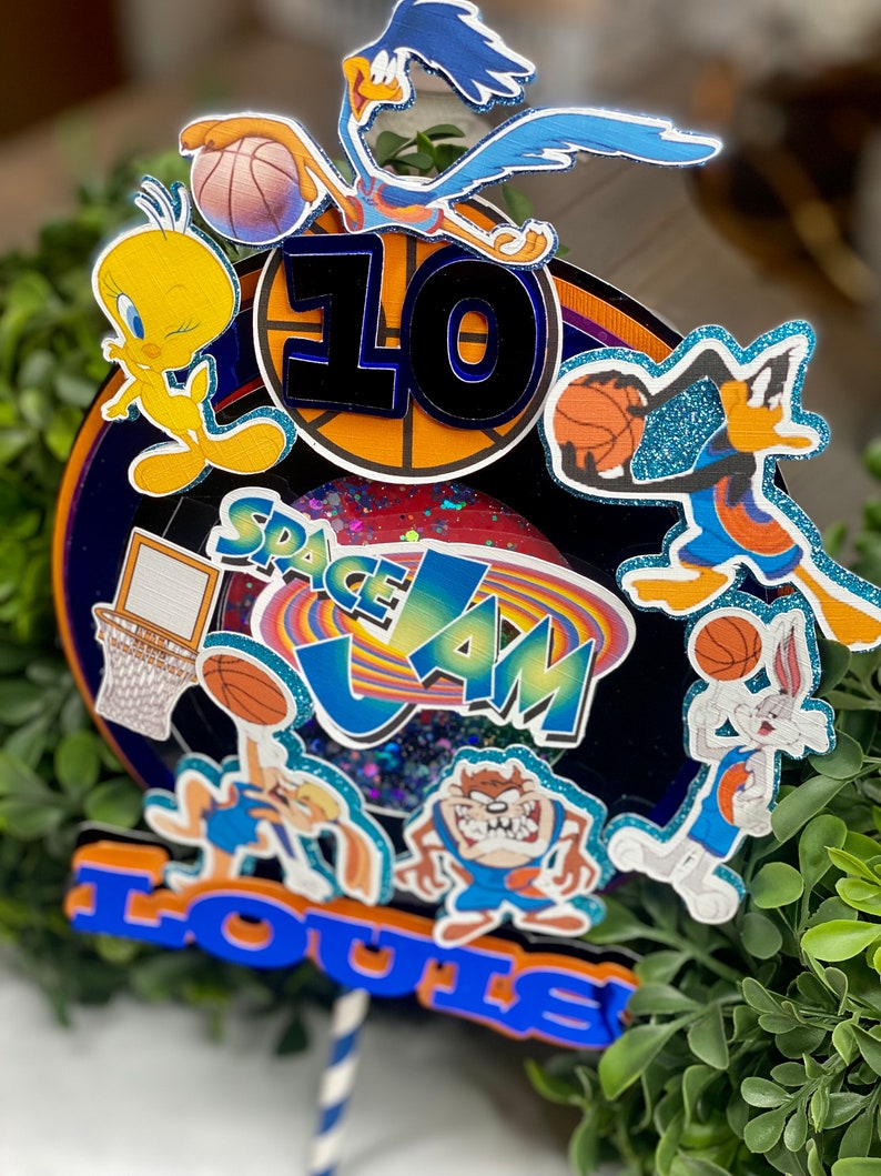 New Legacy Cake Topper Space Jams 2 - Etsy