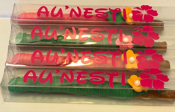 Luau Party Favors Birthday Favors Chocolate Covered - Etsy