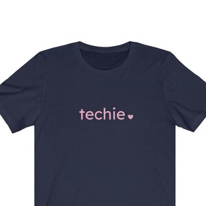 Techie Bella Canvas Unisex Soft Tee - Women in STEM - Girls Love Tech ...