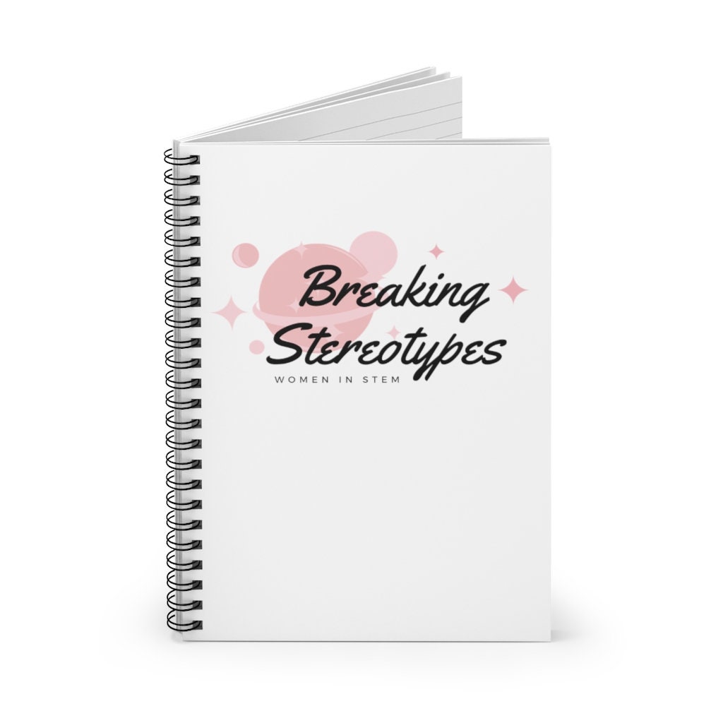 Breaking Stereotypes Spiral Notebook Female Engineer Gift College Care ...