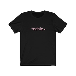 Techie Bella Canvas Unisex Soft Tee - Women in STEM - Girls Love Tech ...