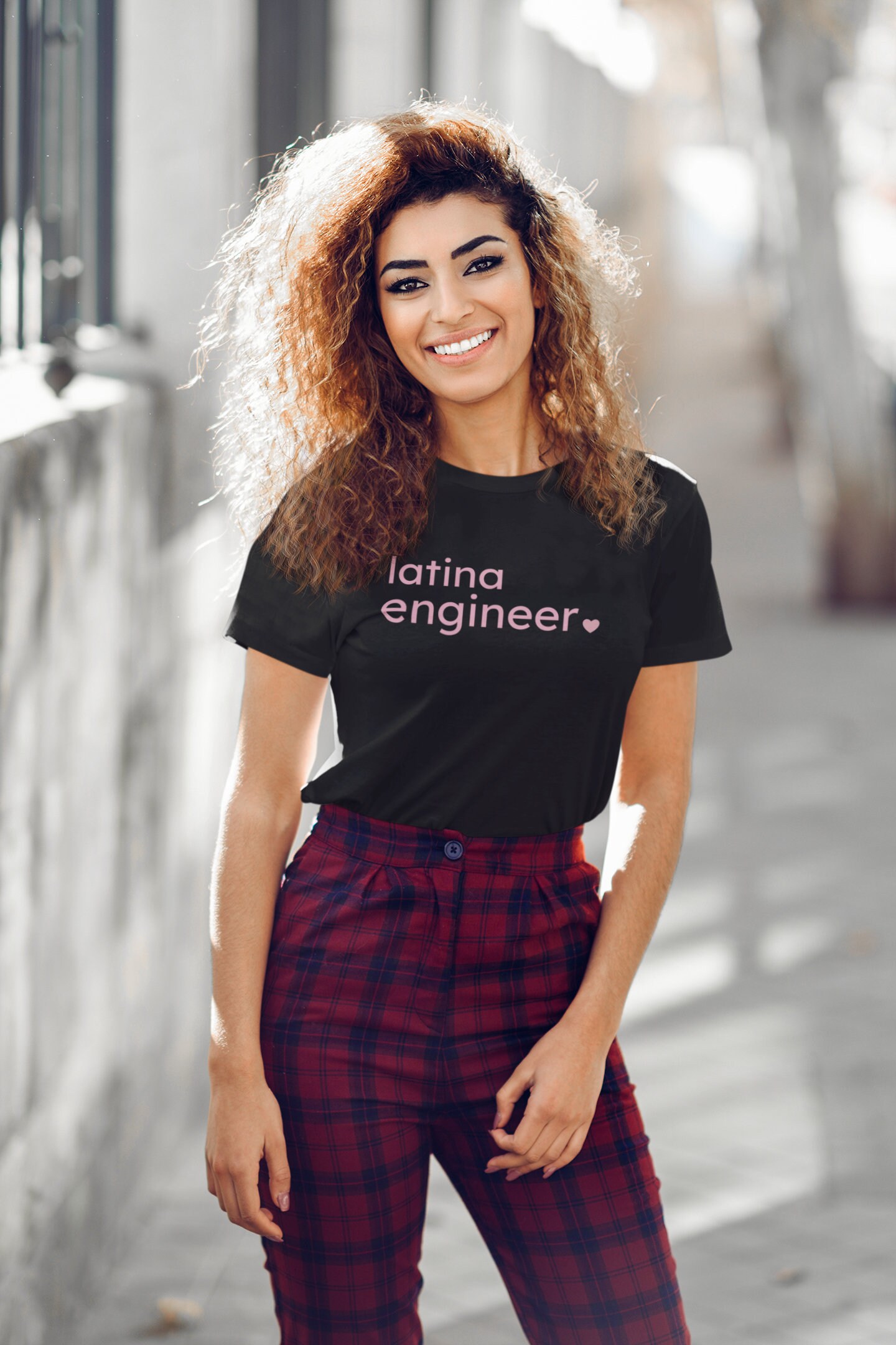 Latina Engineer Bella Canvas Soft Unisex Tee Women in Engineering ...
