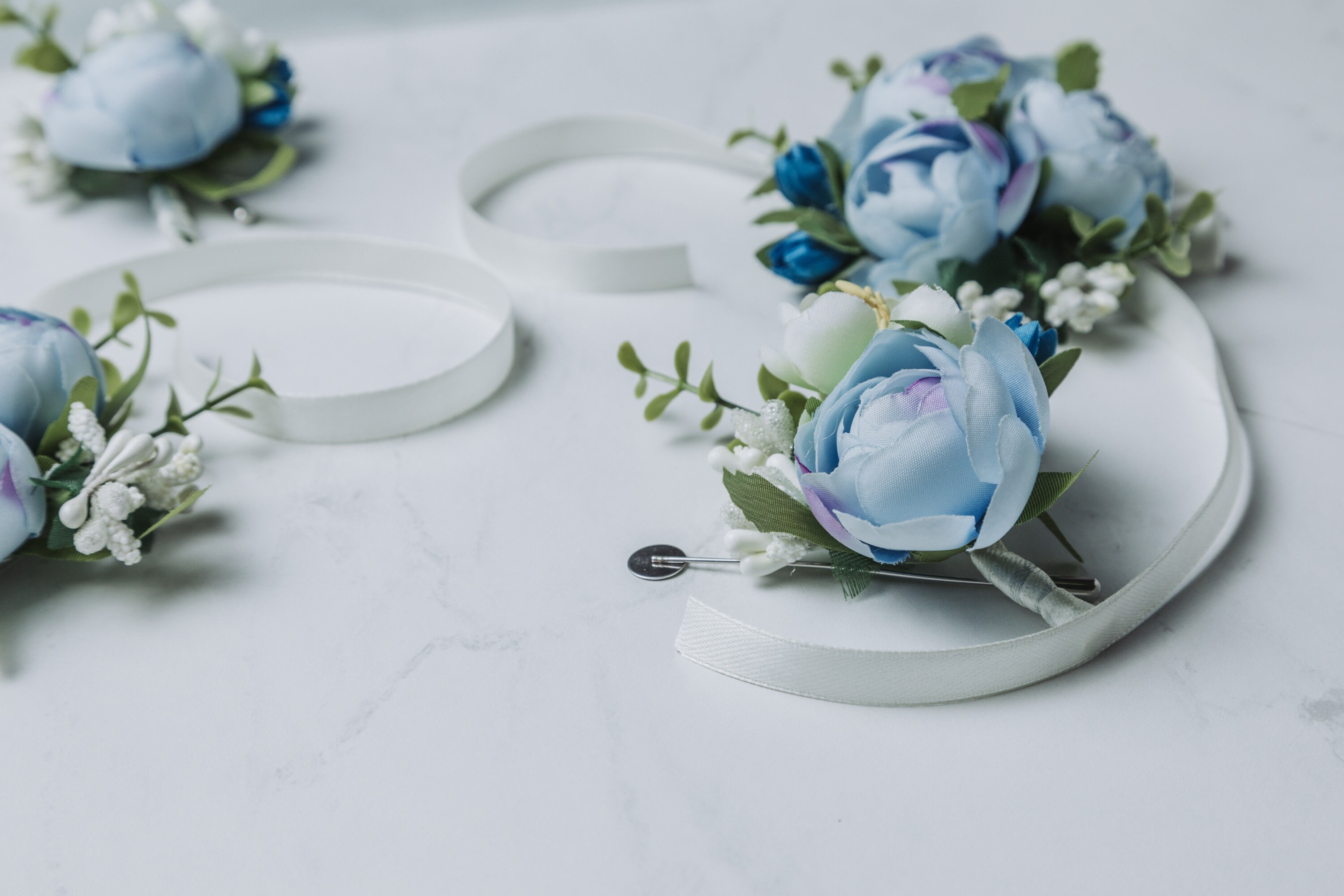 Groomsman Floral Buttonhole, Wedding Peony Boutonniere, Groom ...
