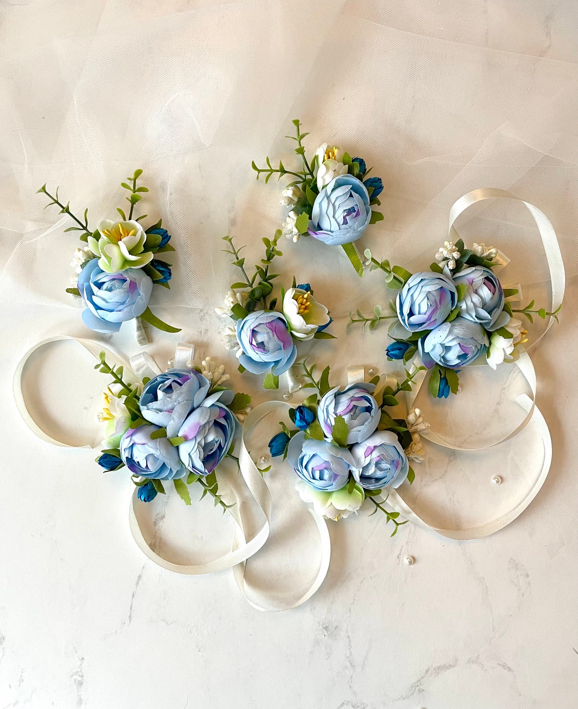 Groomsman Floral Buttonhole Wedding Peony Boutonniere Groom | Etsy