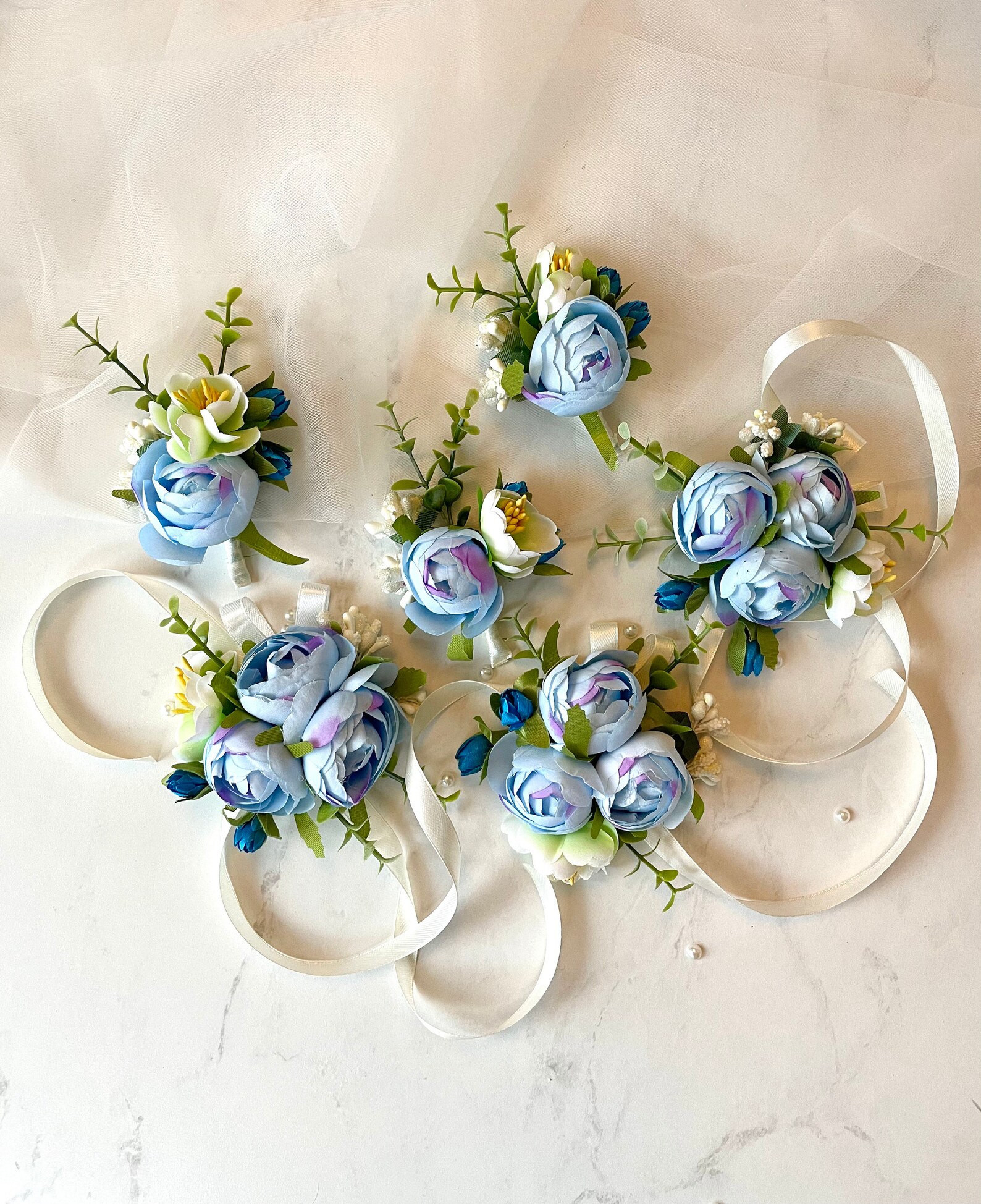 Groomsman Floral Buttonhole Wedding Peony Boutonniere Groom | Etsy