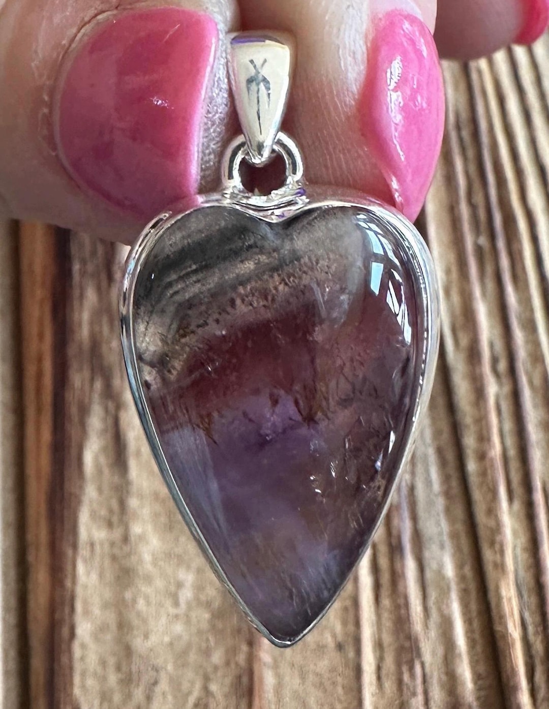 Super Seven Sterling Silver Pendant, Sacred Seven Gem, Melody Stone, 7 ...