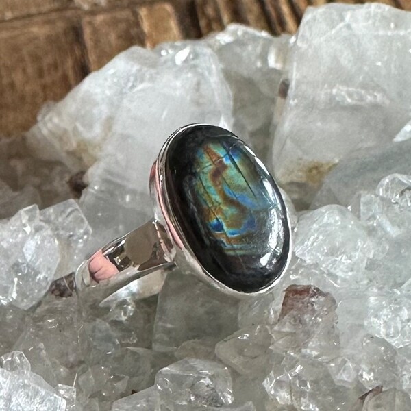 Spectrolite Jewelry - Etsy