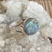 Carved Labradorite Sterling Silver Ring, Size 8.5, Goddess Face Design ...