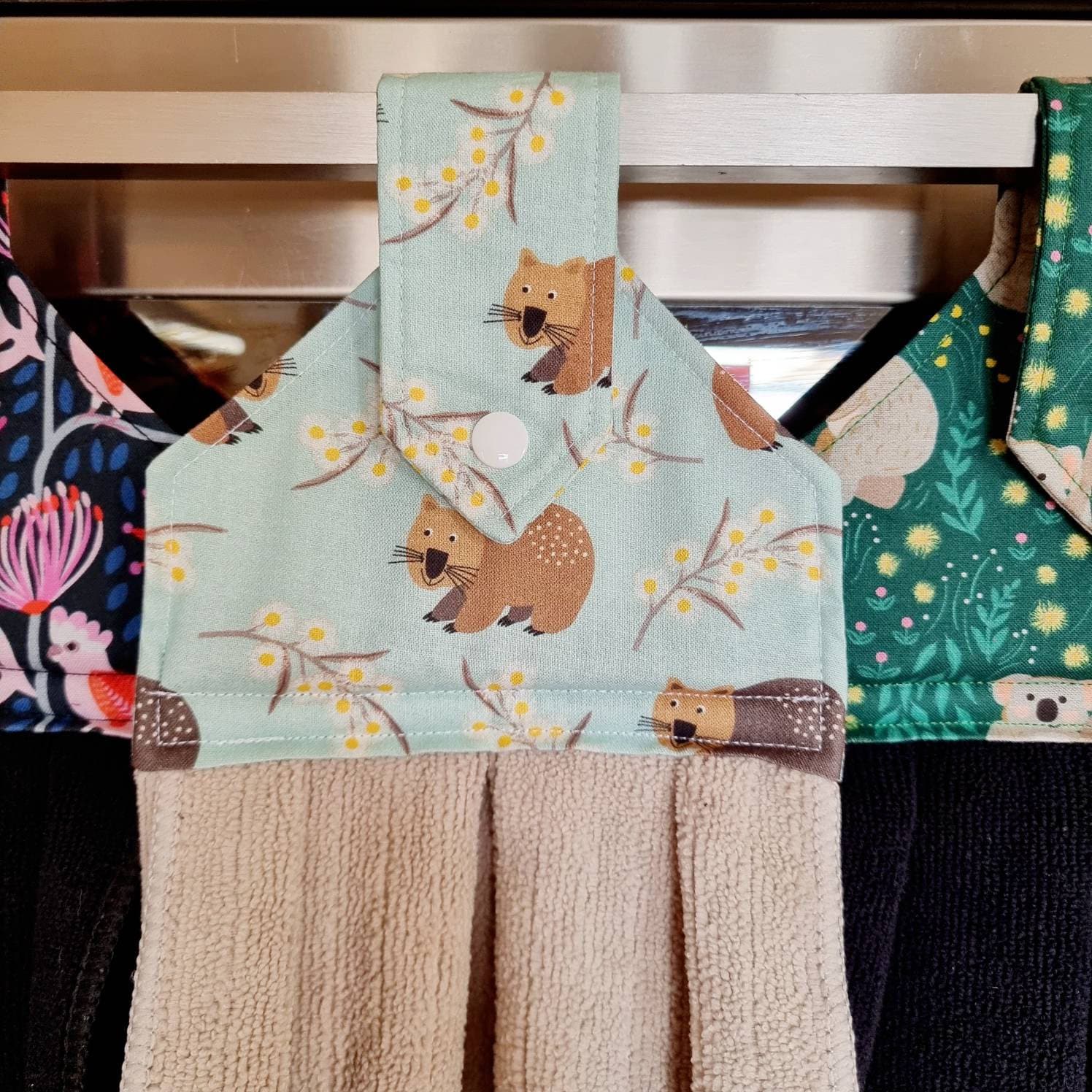 Hanging Hand Towel, Loop Hand Towel for Oven Door, Kitchen, Laundry ...