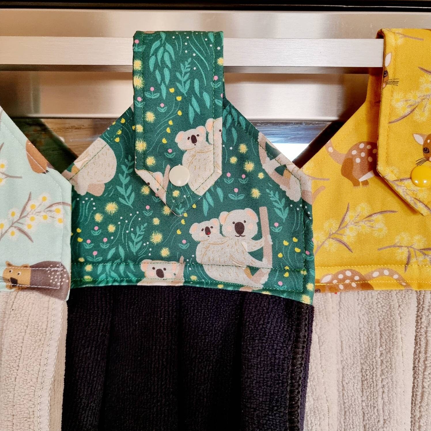 Hanging Hand Towel, Loop Hand Towel for Oven Door, Kitchen, Laundry ...