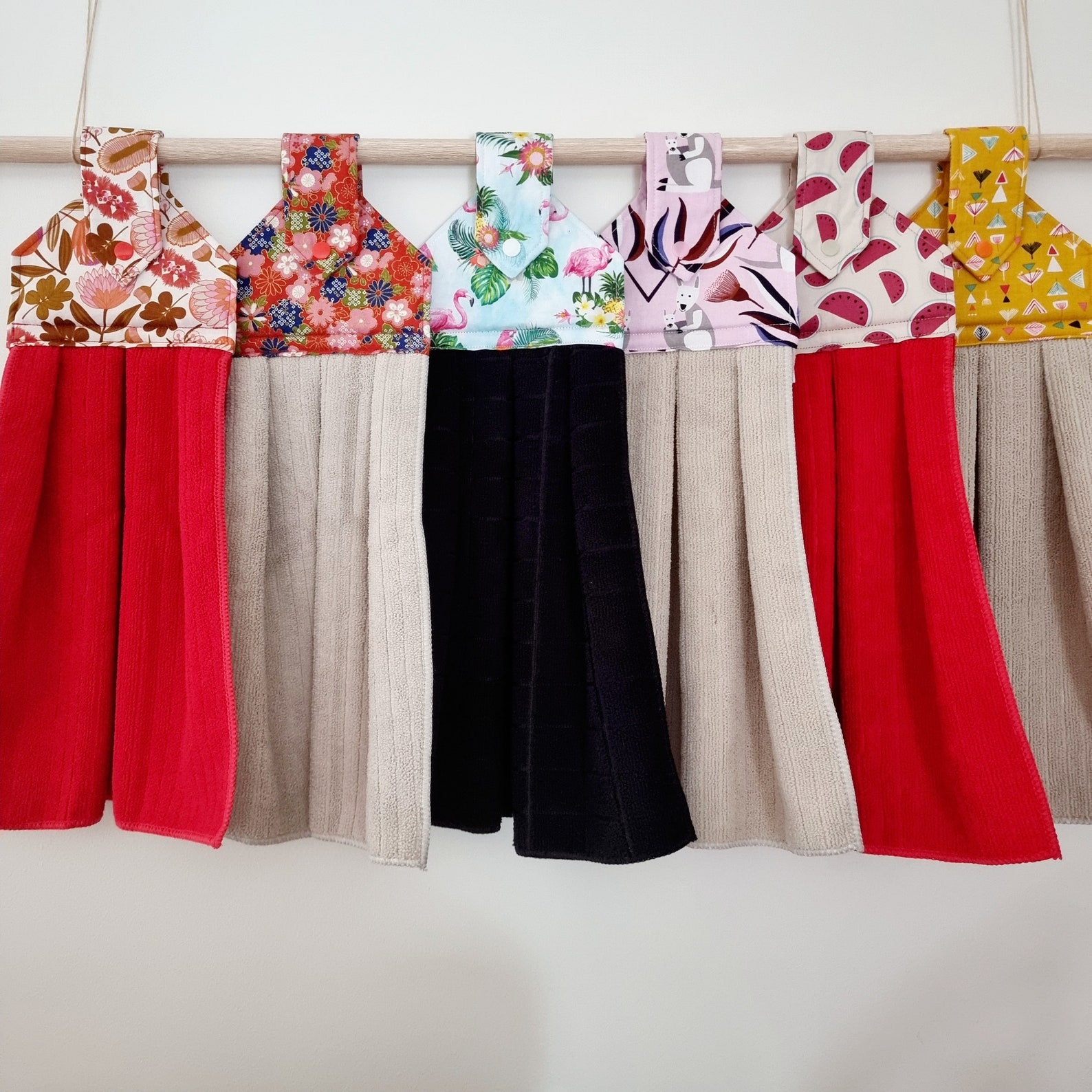 Hanging Hand Towel, Loop Hand Towel for Oven Door, Kitchen, Laundry ...
