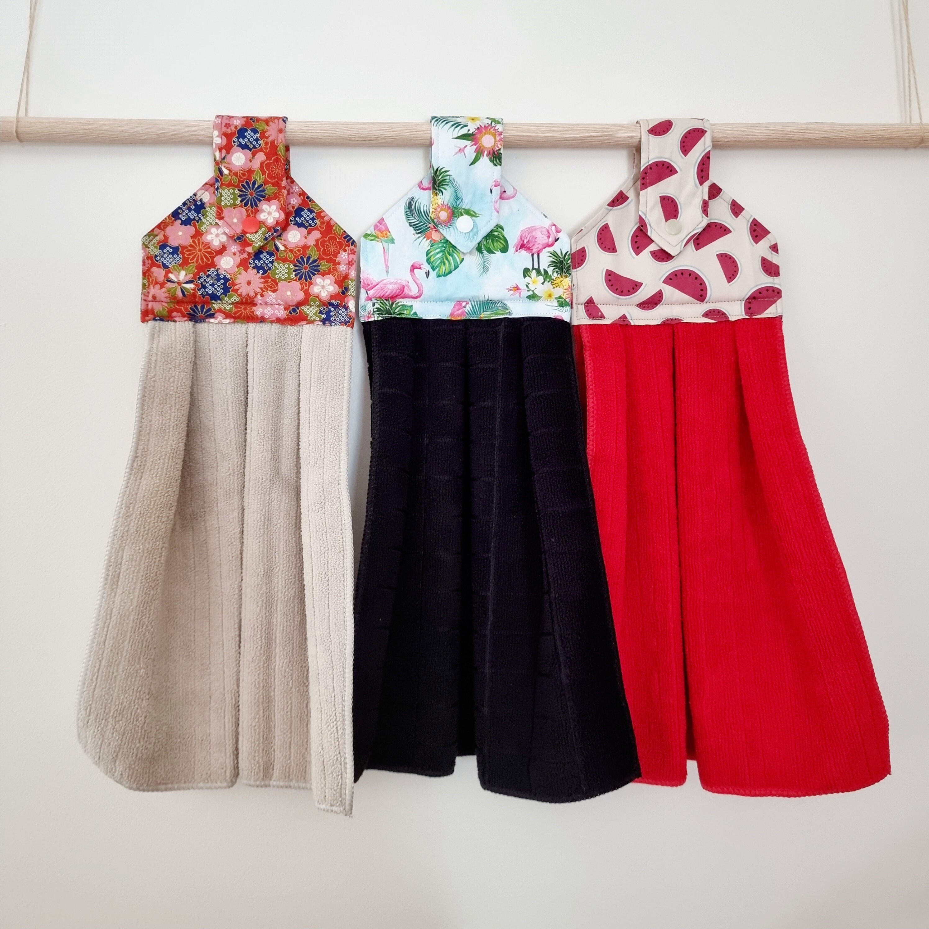 Hanging Hand Towel, Loop Hand Towel for Oven Door, Kitchen, Laundry ...