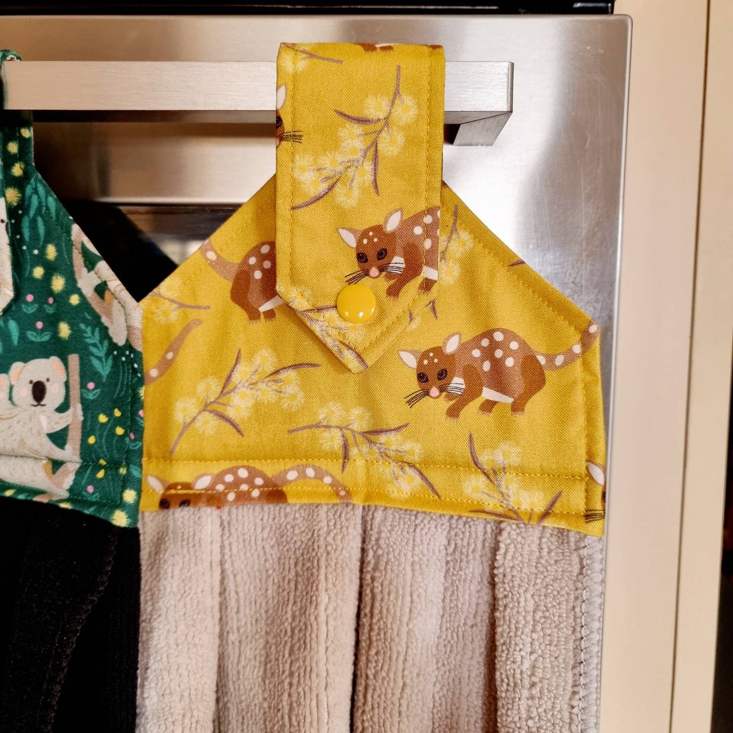 Hanging Hand Towel, Loop Hand Towel for Oven Door, Kitchen, Laundry ...