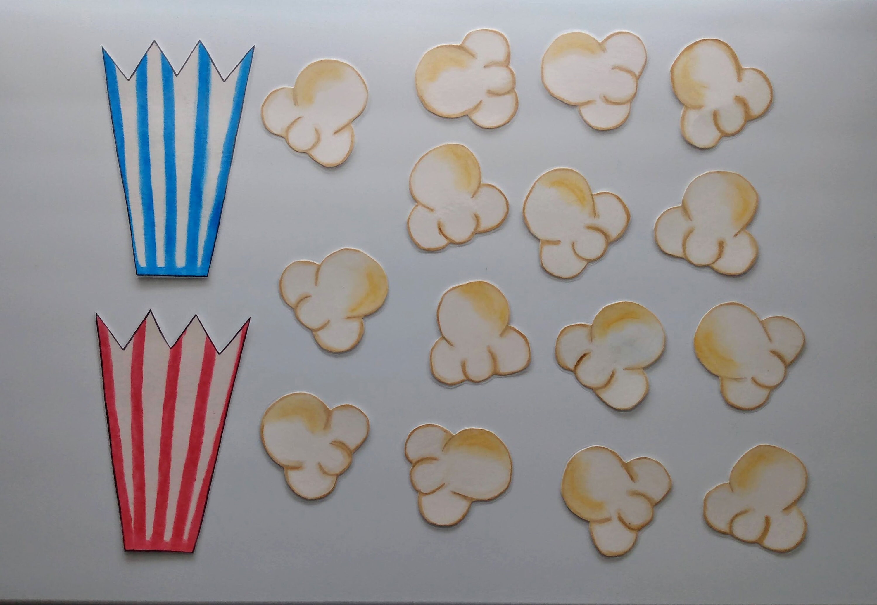 Carnival Popcorn Classroom Decor Set - Etsy