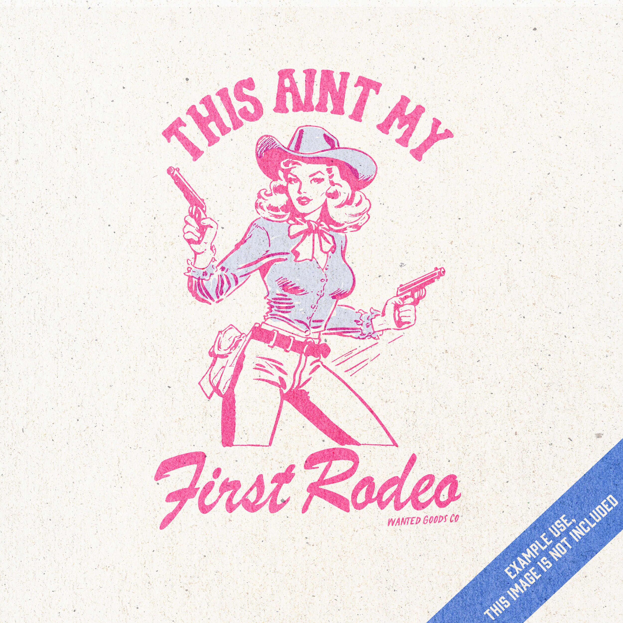 Retro Cowgirl Clipart Bundle Volume 3 Retro Cowgirl Graphics Vintage ...