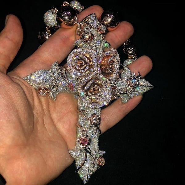 Custom Men Iced Out Pendant - Etsy