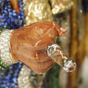 Hyper Realism Pendant, 3D Enamel Portrait Hip Hop Pendant, Iced Out ...