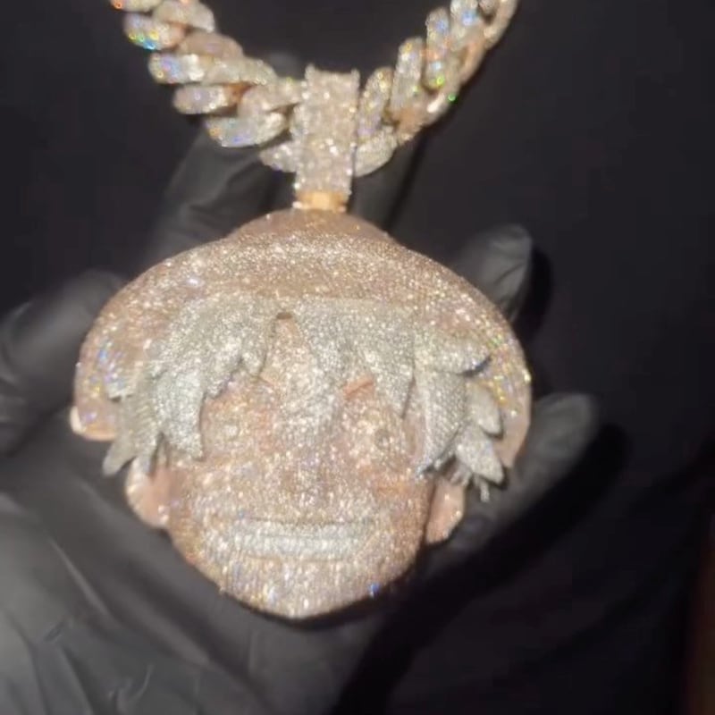 Fully Iced Out Pendents - Etsy