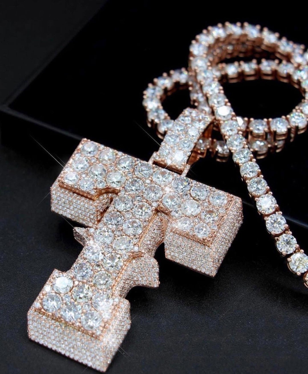 Custom "t" Letter Pendant, Iced Out Alphabet Letter Pendant, Hip Hop ...