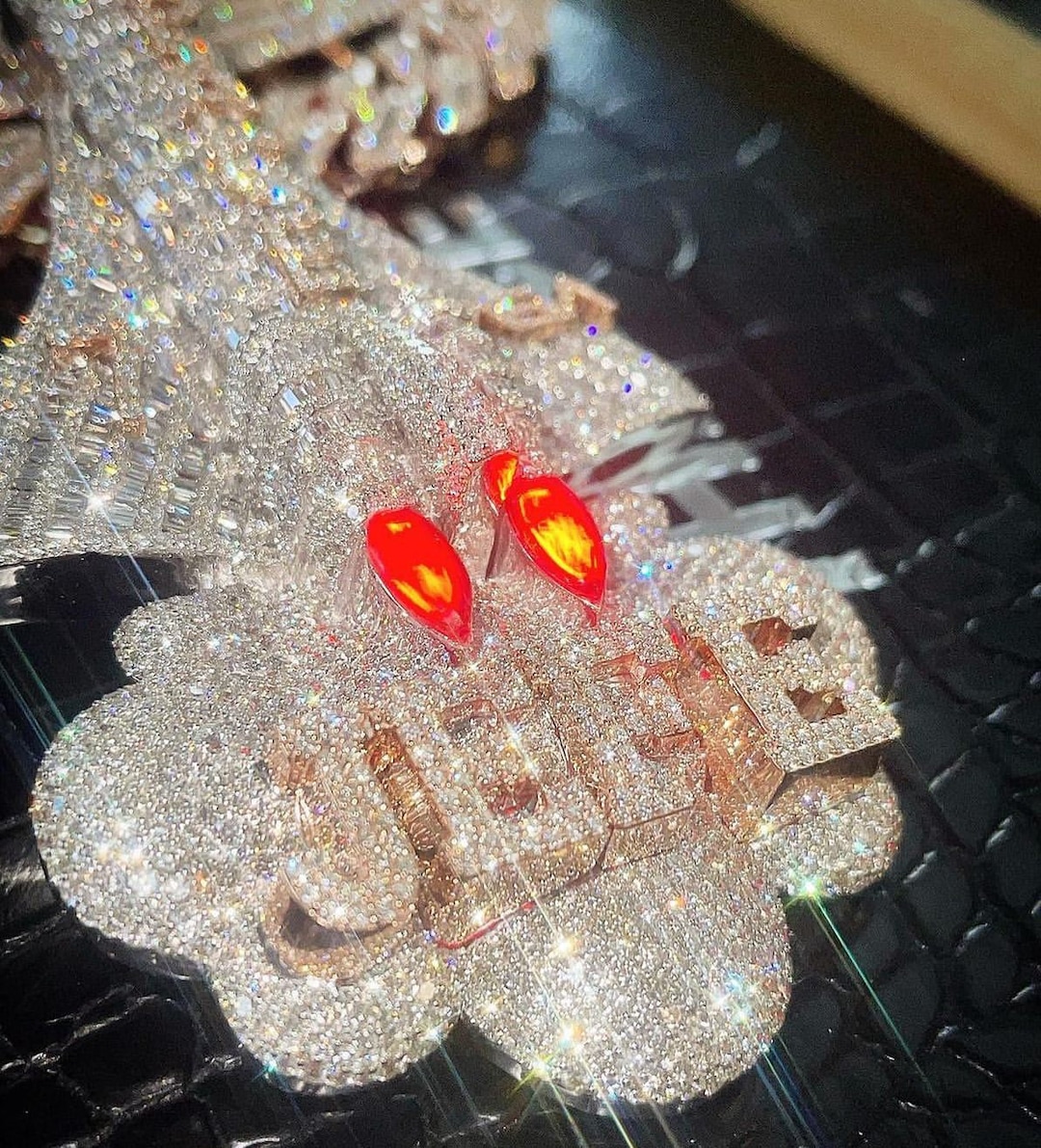 Custom Iced Out Hip Hop Pendant, Custom Name/number/logo Pendant, VVS ...