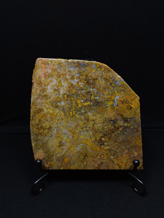 Yellow Moss Jasper Agate Slab Cut and Polished Turkish Agate - Etsy