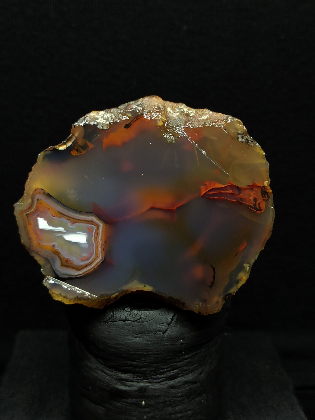 Mini Waterline and Red Banded Agate. Turkish Agate. - Etsy