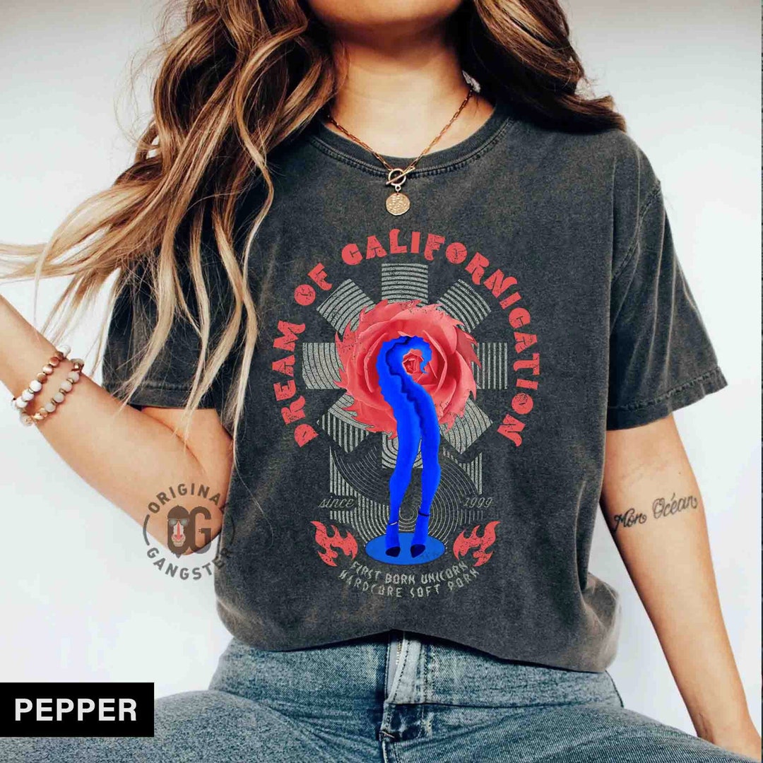 Old School Band T-shirt, Comfort Colors Band Tshirt, RHCP Shirt, Retro ...