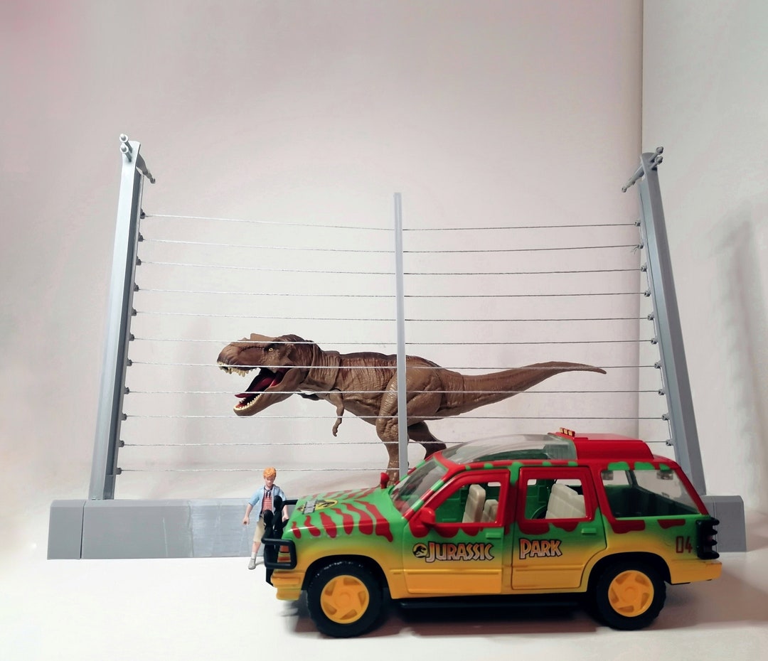 Jurassic Park T-rex Fence Starter Set inspiration From the Movie ...