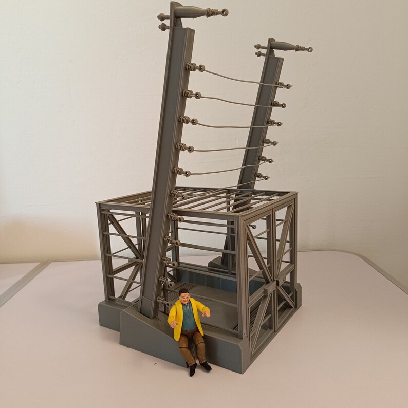 Jurassic Park T-rex Fence Security Gate Inspired Jurassic - Etsy