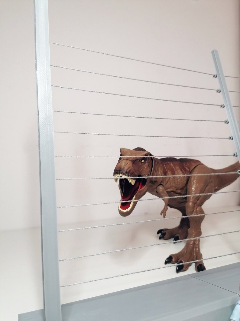 Jurassic Park T-rex Fence Starter Set inspiration From the - Etsy