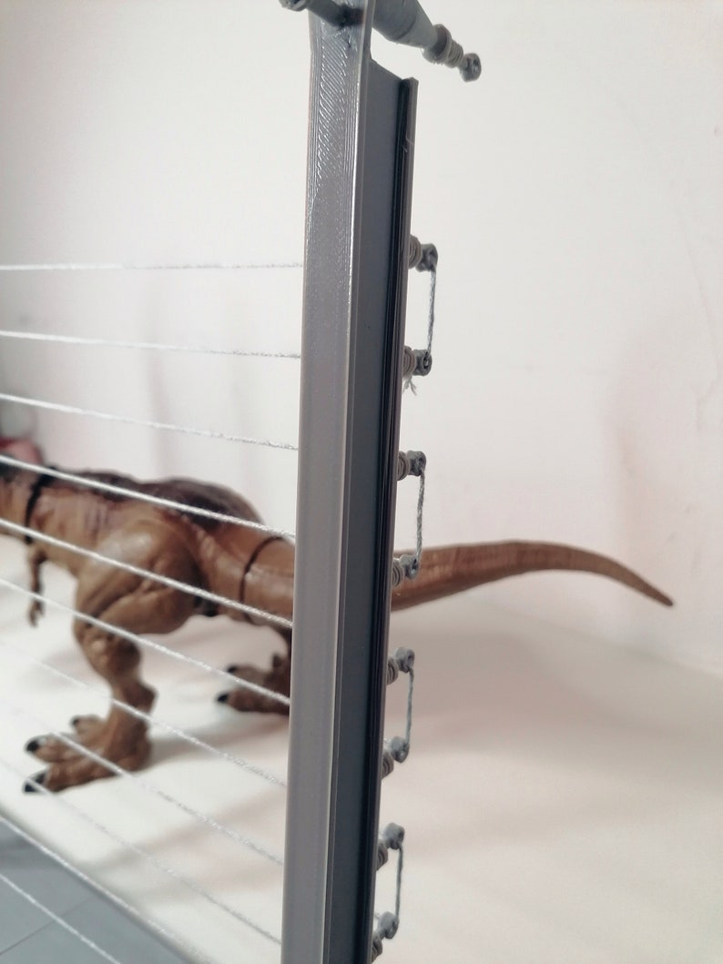 Jurassic Park T-rex Fence Starter Set inspiration From the - Etsy