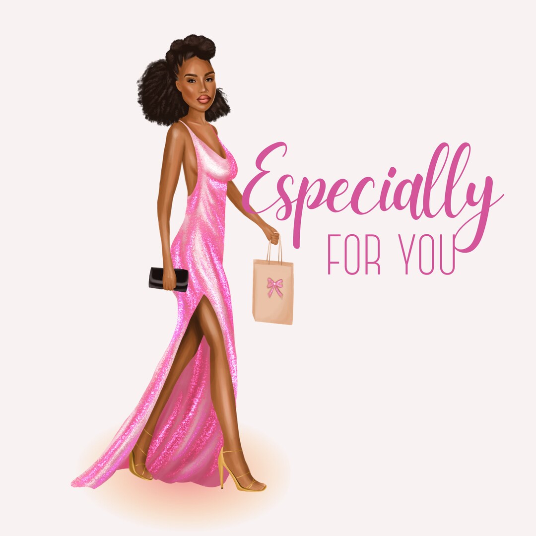 Pretty in Pink Birthday Card - Etsy