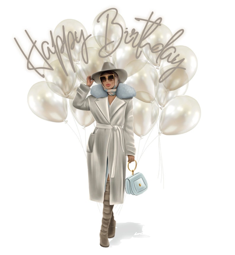 Winter Decadence Monte Carlo Happy Birthday Card - Etsy