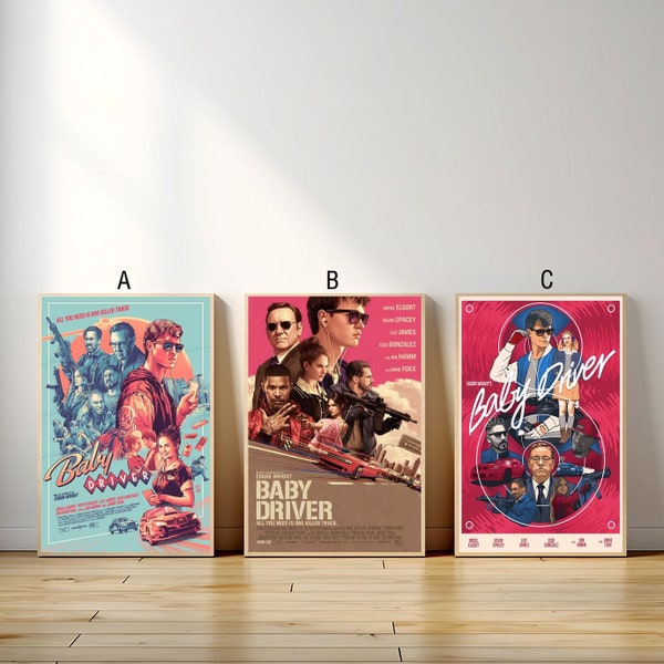 Baby Driver Poster - Etsy