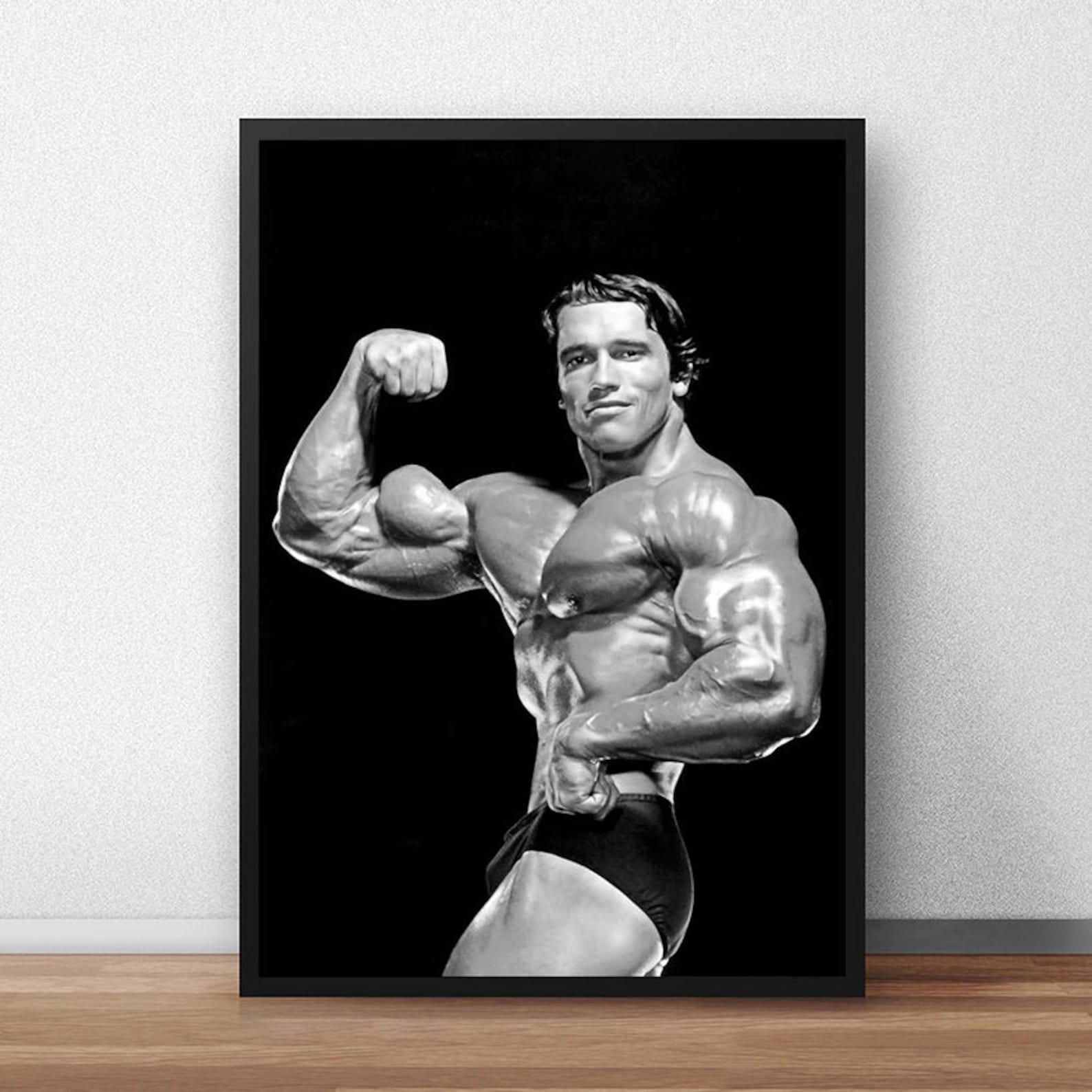 Arnold Schwarzenegger Bodybuilding Poster, Canvas Print, Wall Art ...