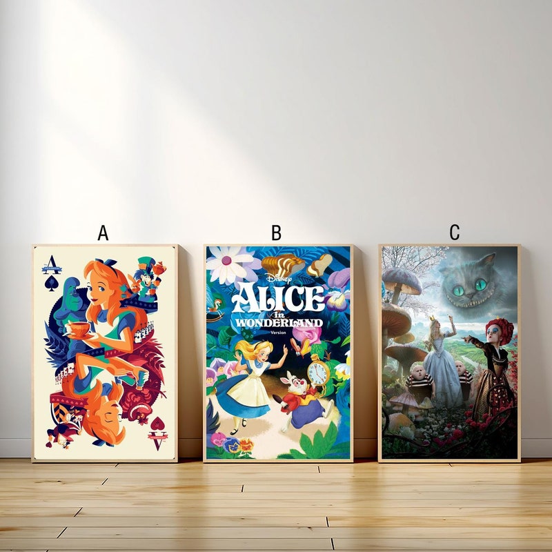 Alice in Wonderland Poster - Etsy