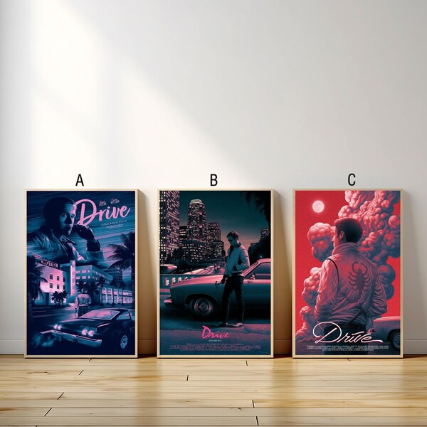 Drive Movie Poster - Etsy