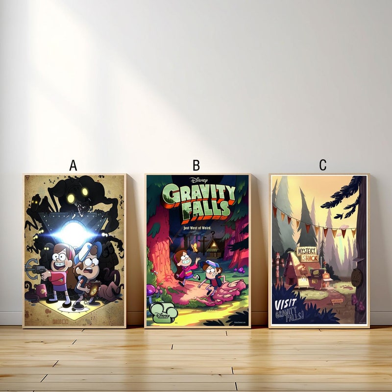 Gravity Falls Poster - Etsy