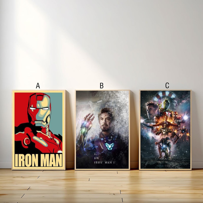 Iron Man Wall Art - Etsy